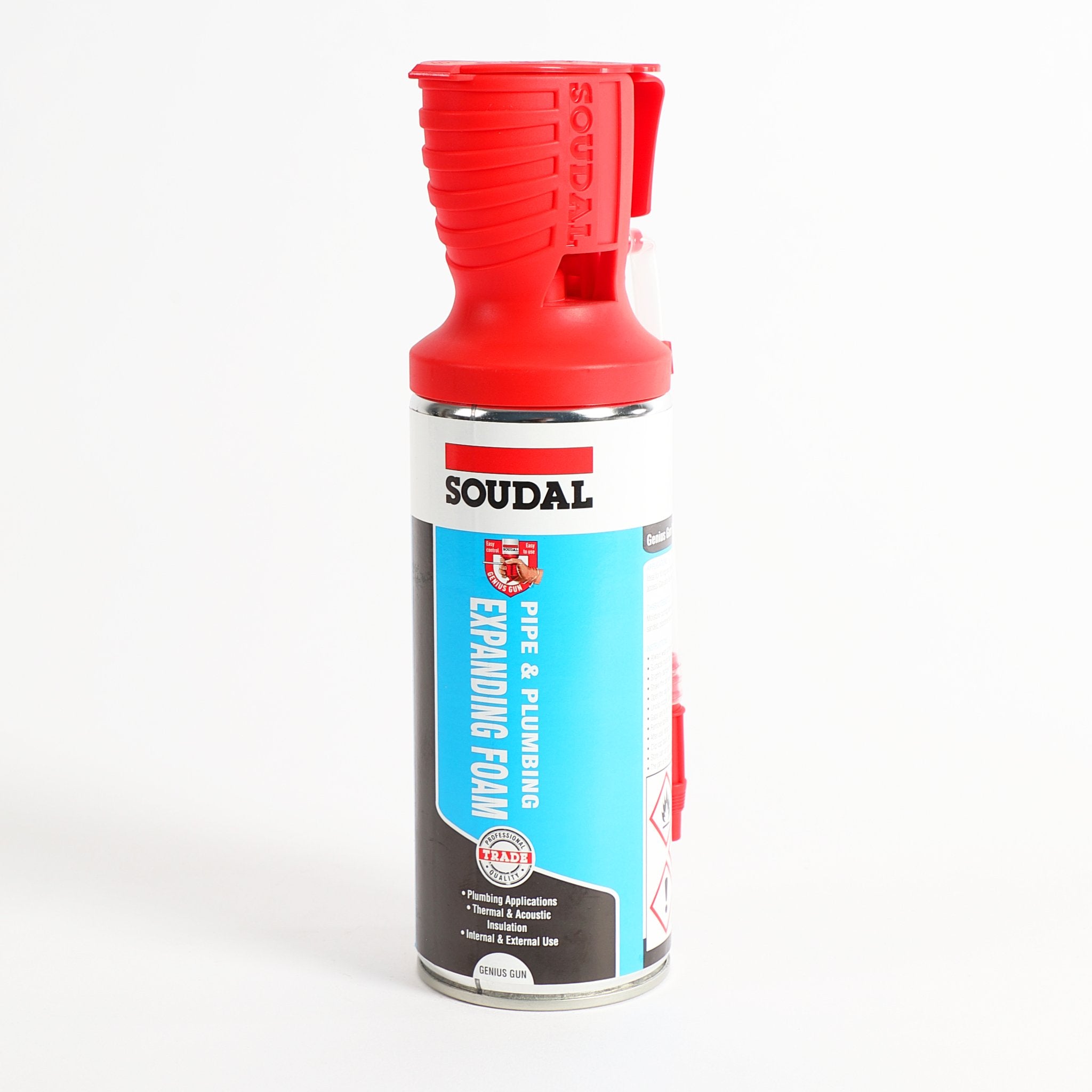 PJ Matthews – Soudal Genius 300ml Pipe & Plumbing Foam – Plumbdirect